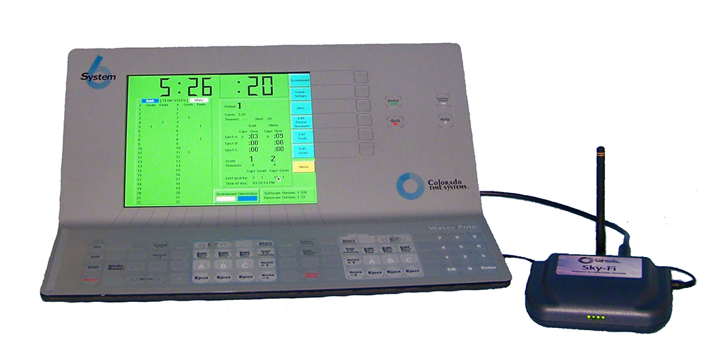 Colorado Time Systems System 6 Water Polo Software Option 1151-SYS6-WP ...