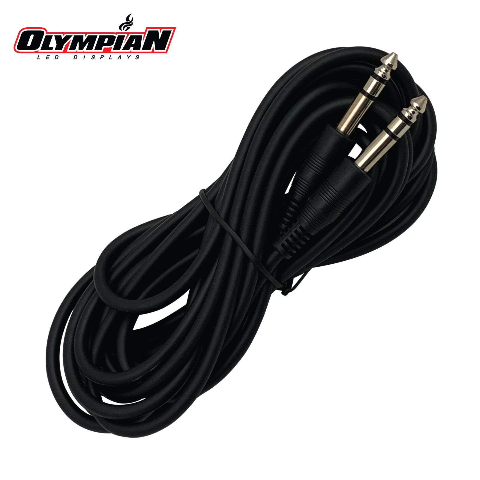 Daktronics 20' W-1236 2 Conductor Male/Male Scoreboard Control Cable ...