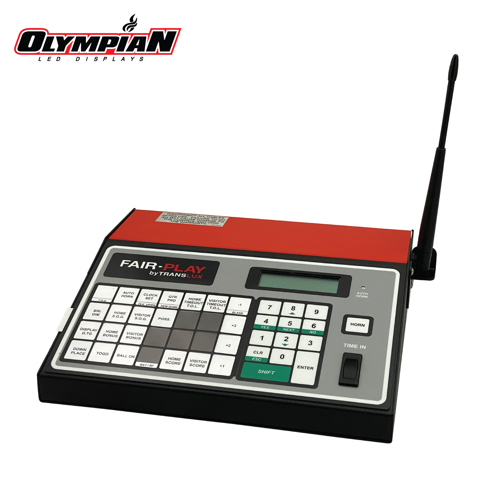Fair-Play Translux MP-50 Scoreboard Wireless Controller - Olympian LED