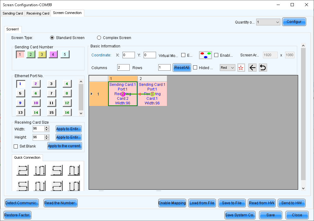 NovaStar Screen Mapping - Olympian LED