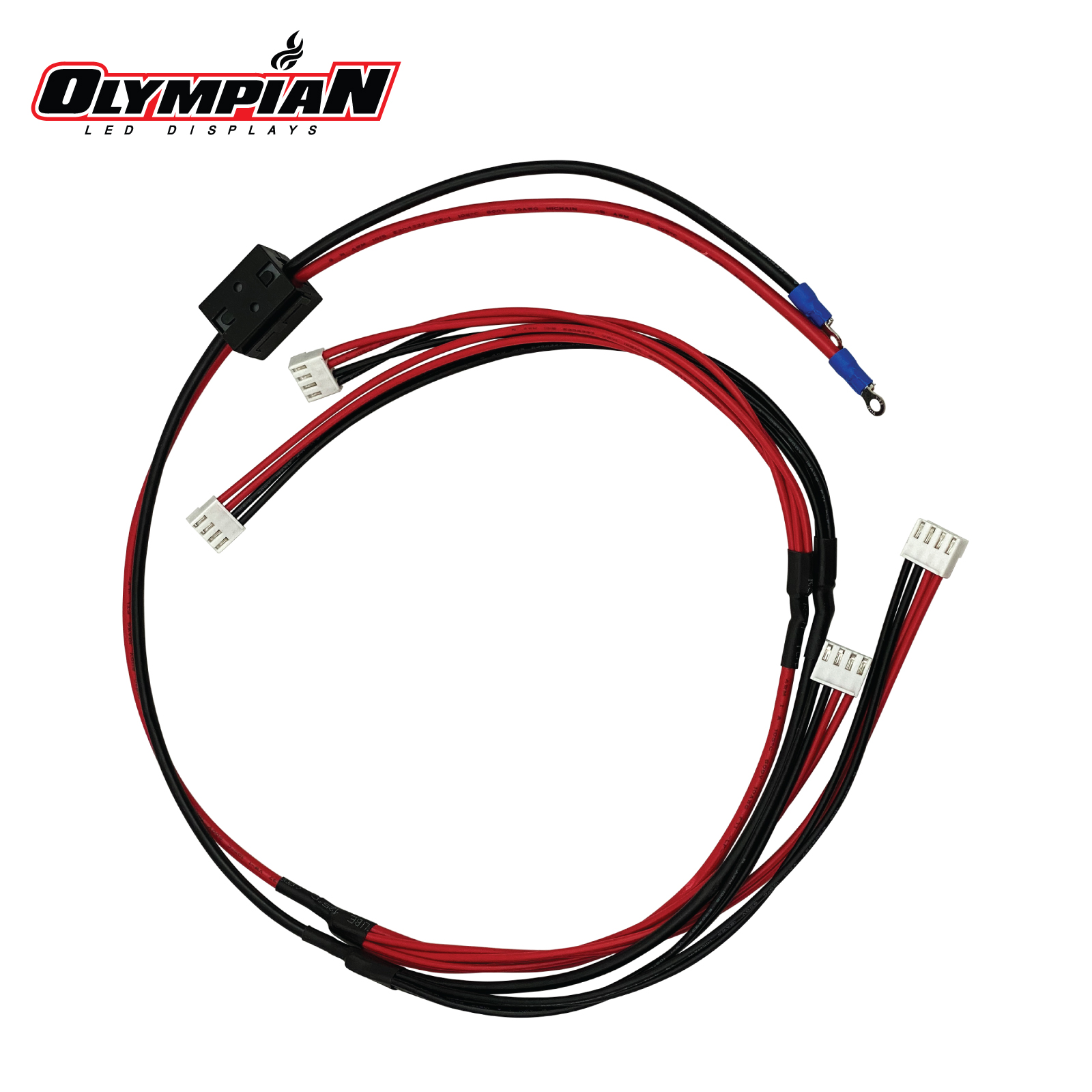 4 Pin LED Module Power Cable 10AWG to 18AWG - Olympian LED