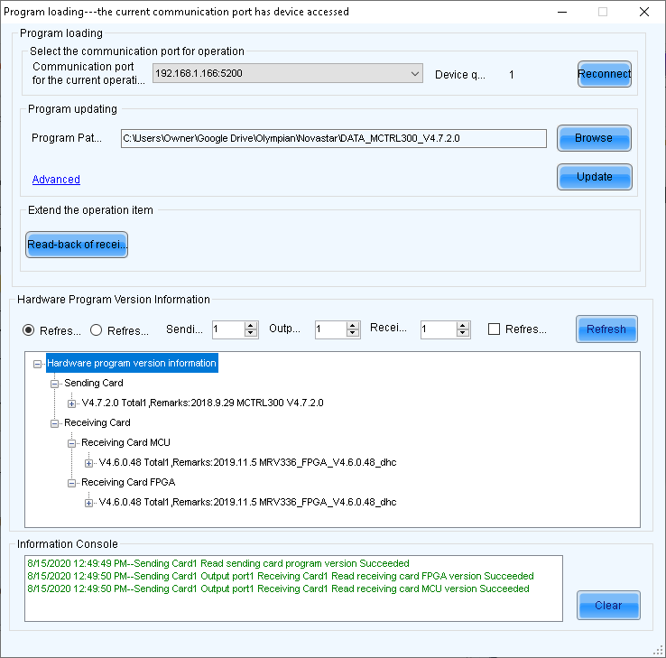 How to Upgrade NovaStar Firmware in NovaLCT - Olympian LED