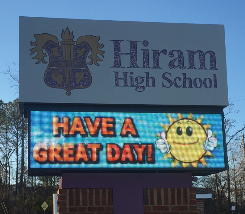 School LED Signs - Olympian LED