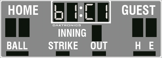 Daktronics Scoreboard Wireless - Olympian LED